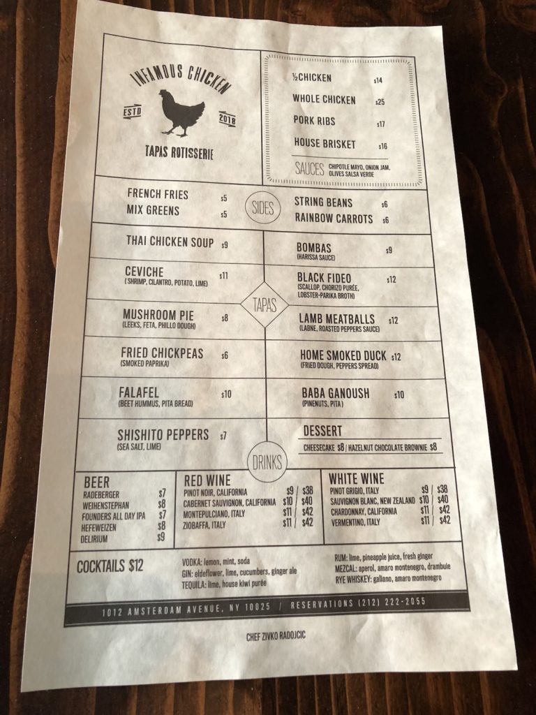 Openings & Closings: Infamous Chicken, Blue Bottle Coffee, NuYu ...