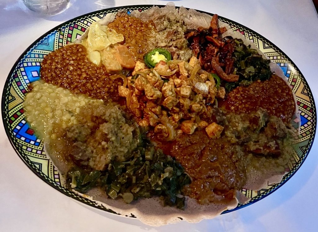 Here's the Dish: Awash's Sampler Platter With Beg Alicha Lamb and ...