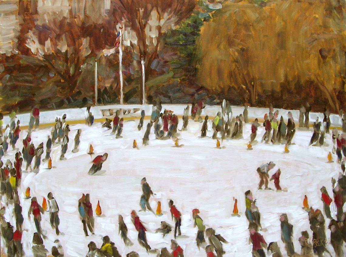 Weekend Column: Robert Beck Paints at Wollman Rink, and Remembers Some ...