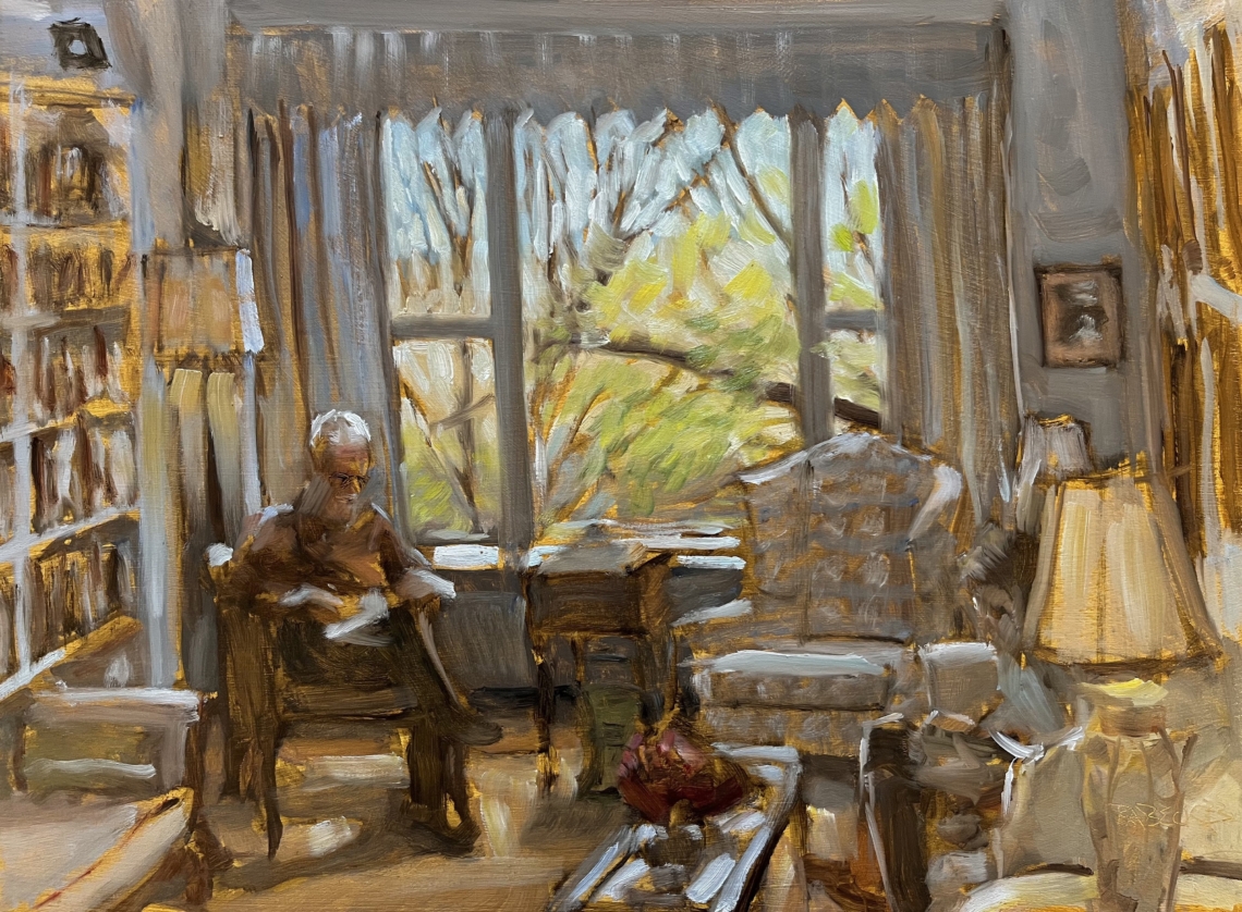 Weekend Column: Watching a Painting Emerge From Nothing