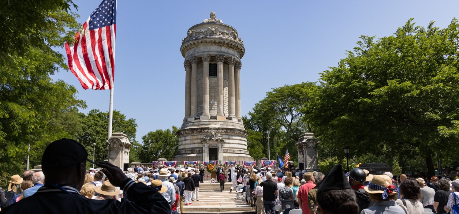 Memorial Day at the Soldiers’ and Sailors’ Monument