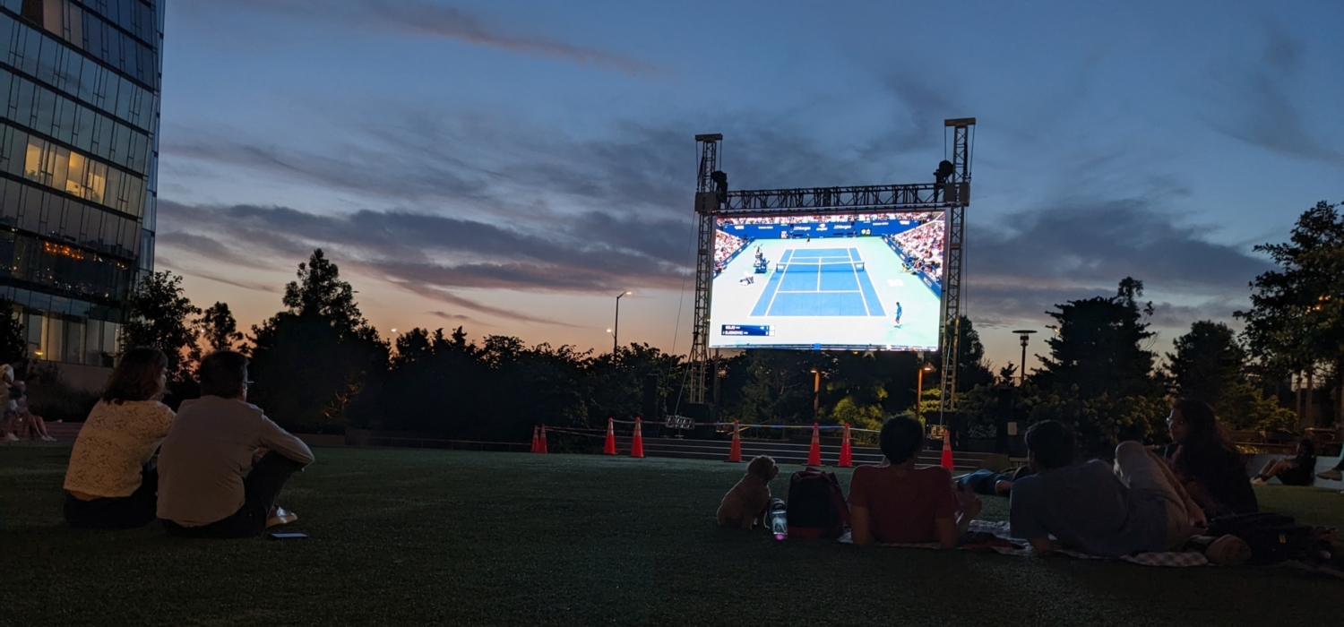 Free Open-Air Viewing of U.S. Open on the UWS