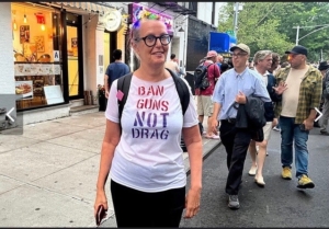 Karin Schall, The West Side Chalker, Woke Up Angry Thursday Morning