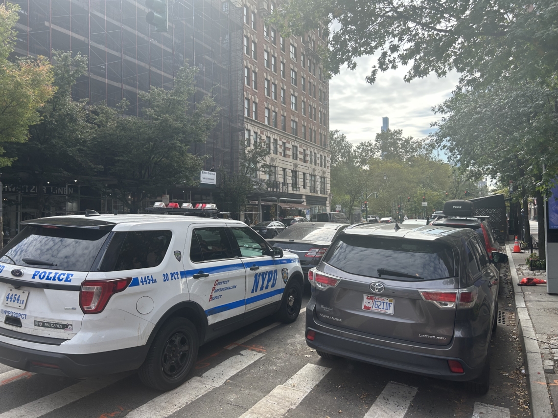 Officers' Doubled-Parked Cars Clog Columbus Near 20th Precinct; 'It's ...