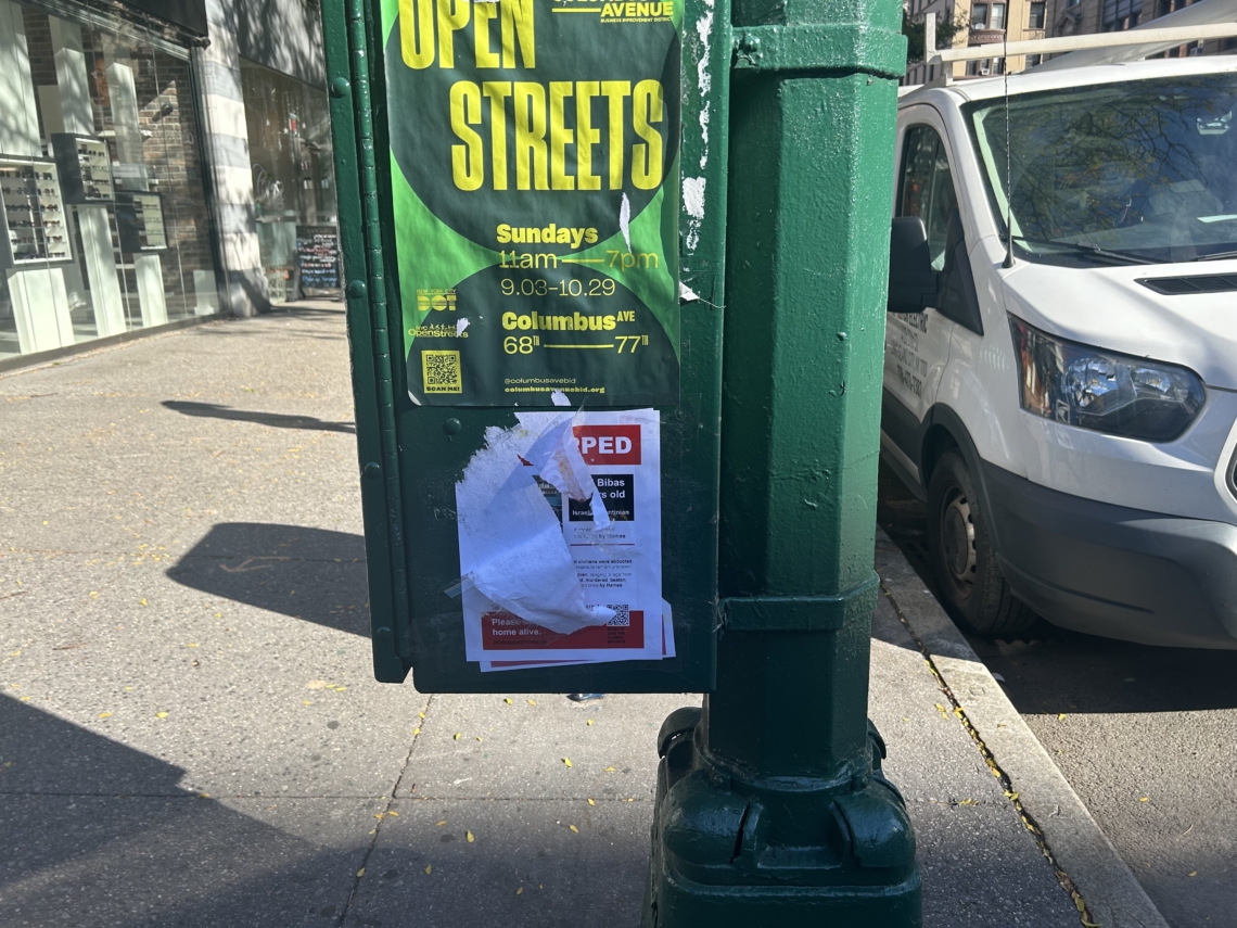 More Than A Dozen Israeli Hostage Posters Ripped Down On Upper West Side