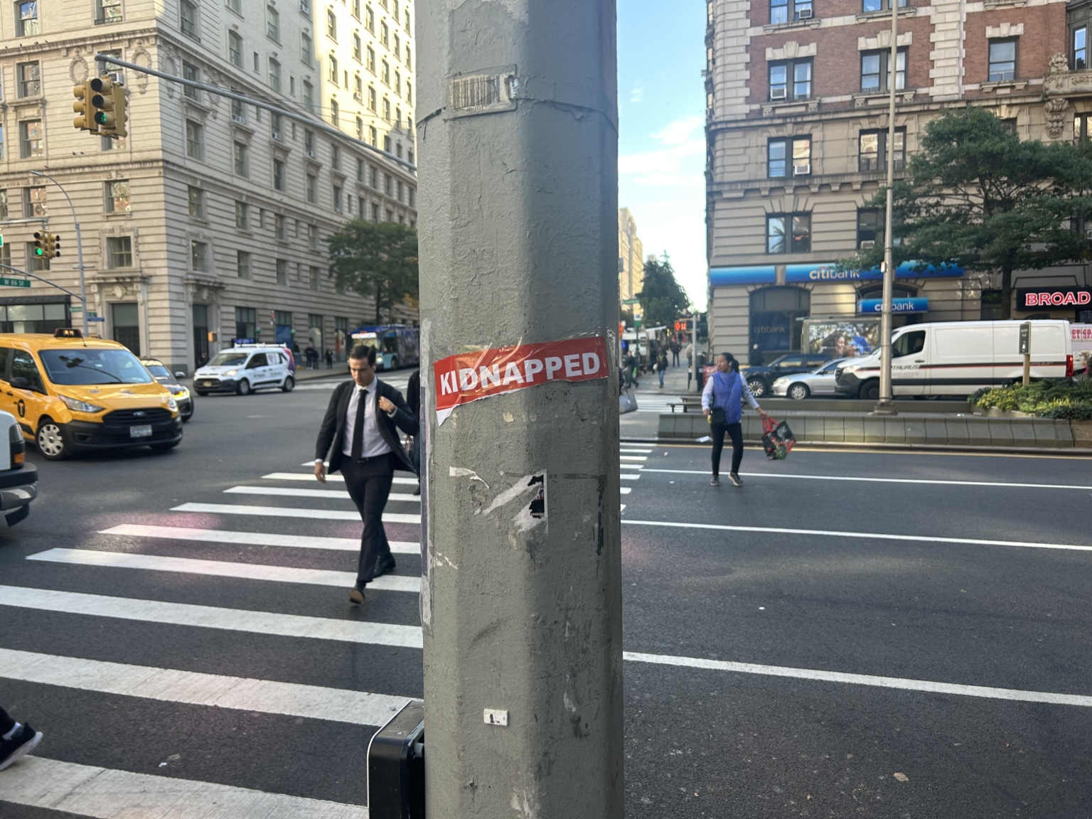 More Than A Dozen Israeli Hostage Posters Ripped Down On Upper West Side