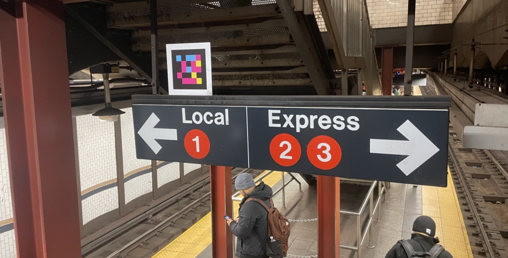 Colorful QR Codes Installed to Help People With Low Vision or Little ...