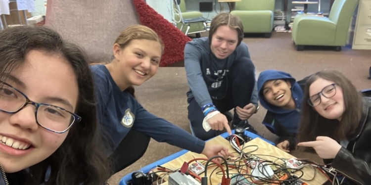 Rookie Robotics Team from Small UWS High School Joining the Giants in Robotics Competition