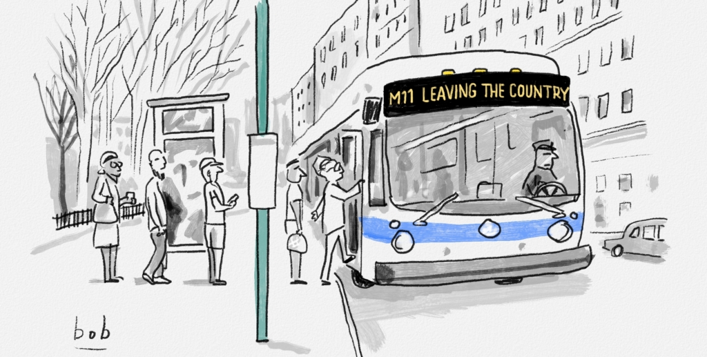 WSR Cartoon: M11 Route Change