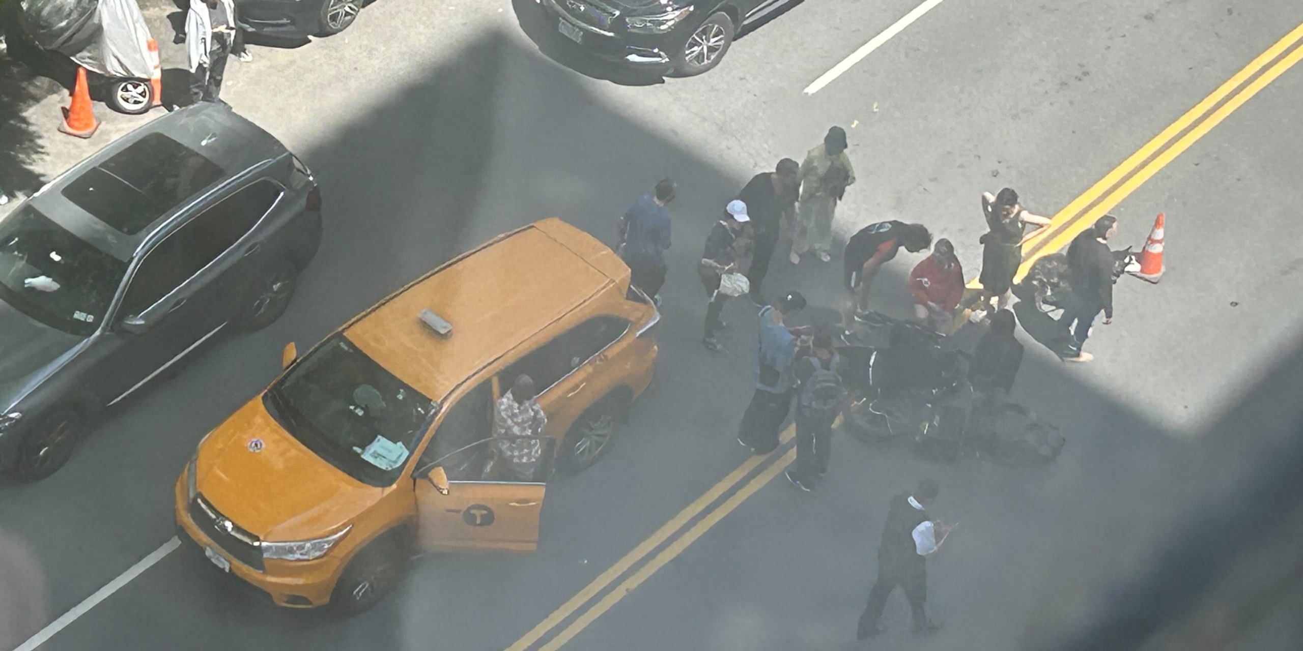 Terrible Collision Between Bike and Taxi on Upper West Side Leaves Man ...