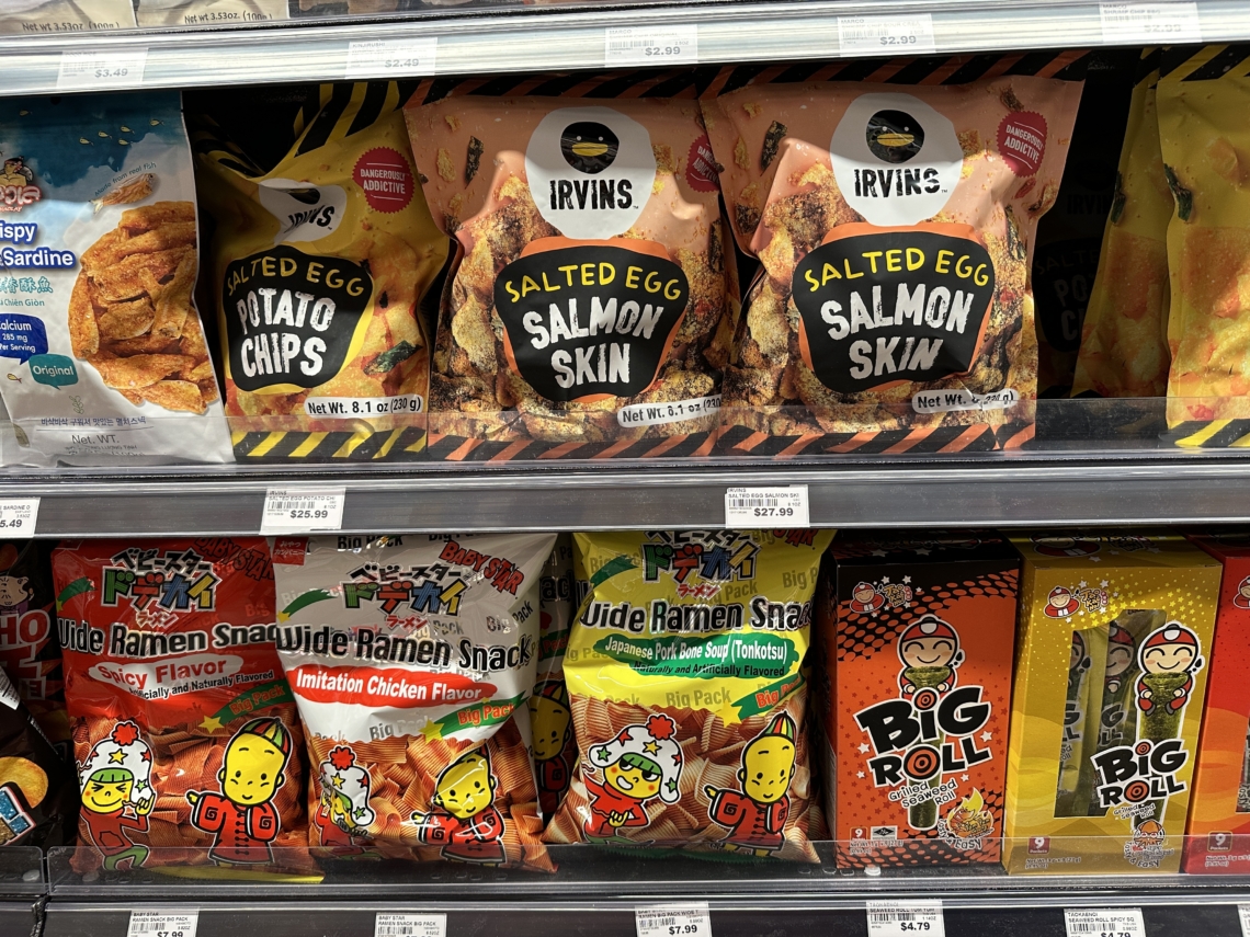Bobby in H Mart on Opening Day: Photos
