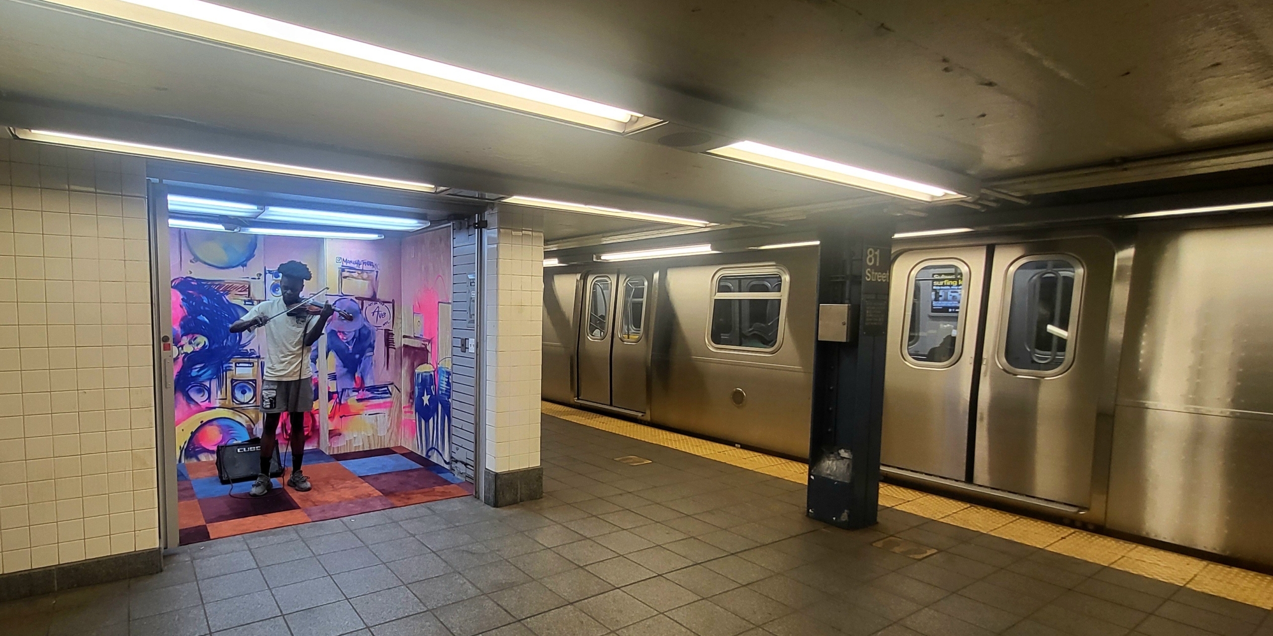 UWS Train Station Vacant Commercial Space Transformed Into 'Busking ...
