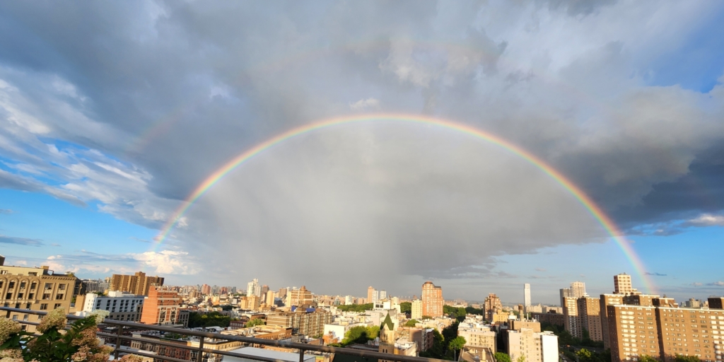 Double Rainbow Appears Over Upper West Side: See It