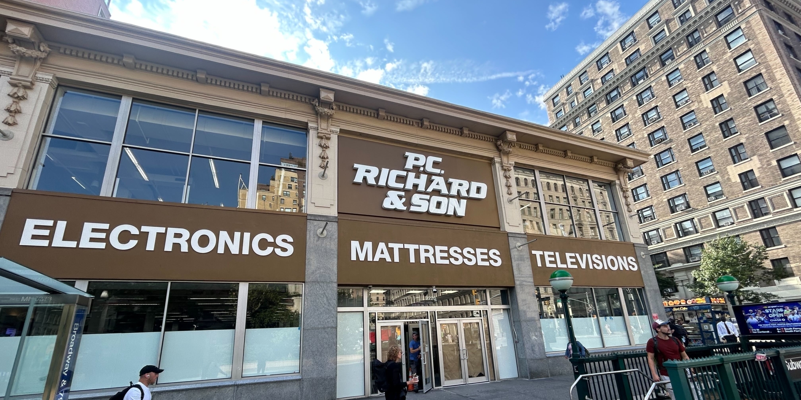 P.C. Richard & Son Signage Goes Up At Massive UWS Vacant Storefront