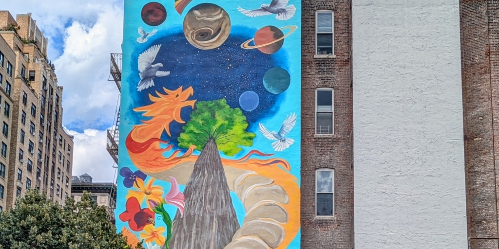 Towering New Mural Rises on the UWS With the Help of Local Students: See It