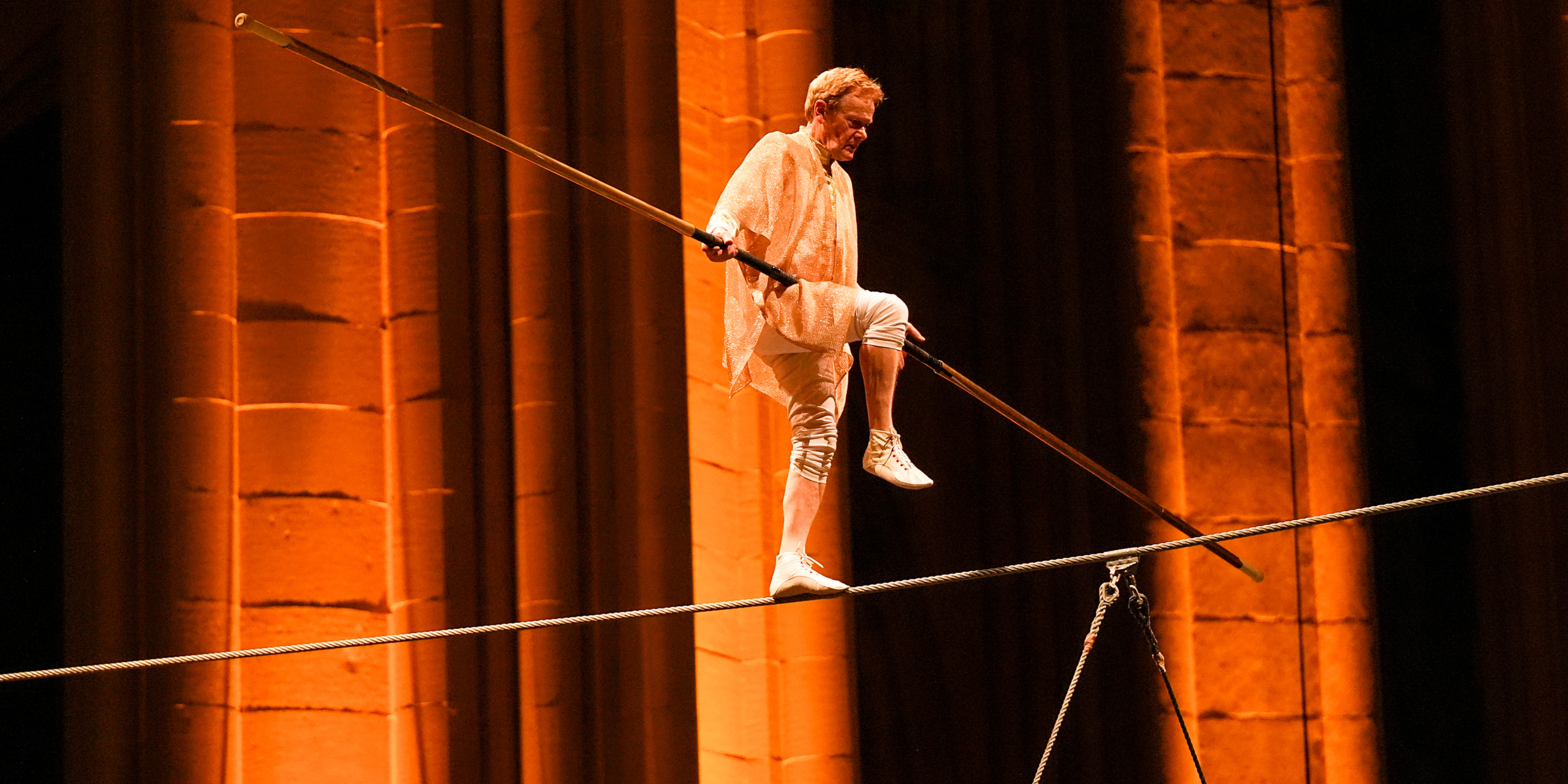 Philippe Petit, 50 Years After 'Le Coup' at the WTC, Creates 'Theater ...