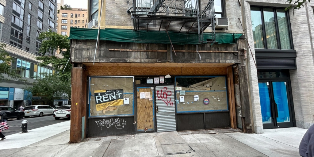 More Occupied Storefronts on UWS Broadway Corridor, But New Blight ...