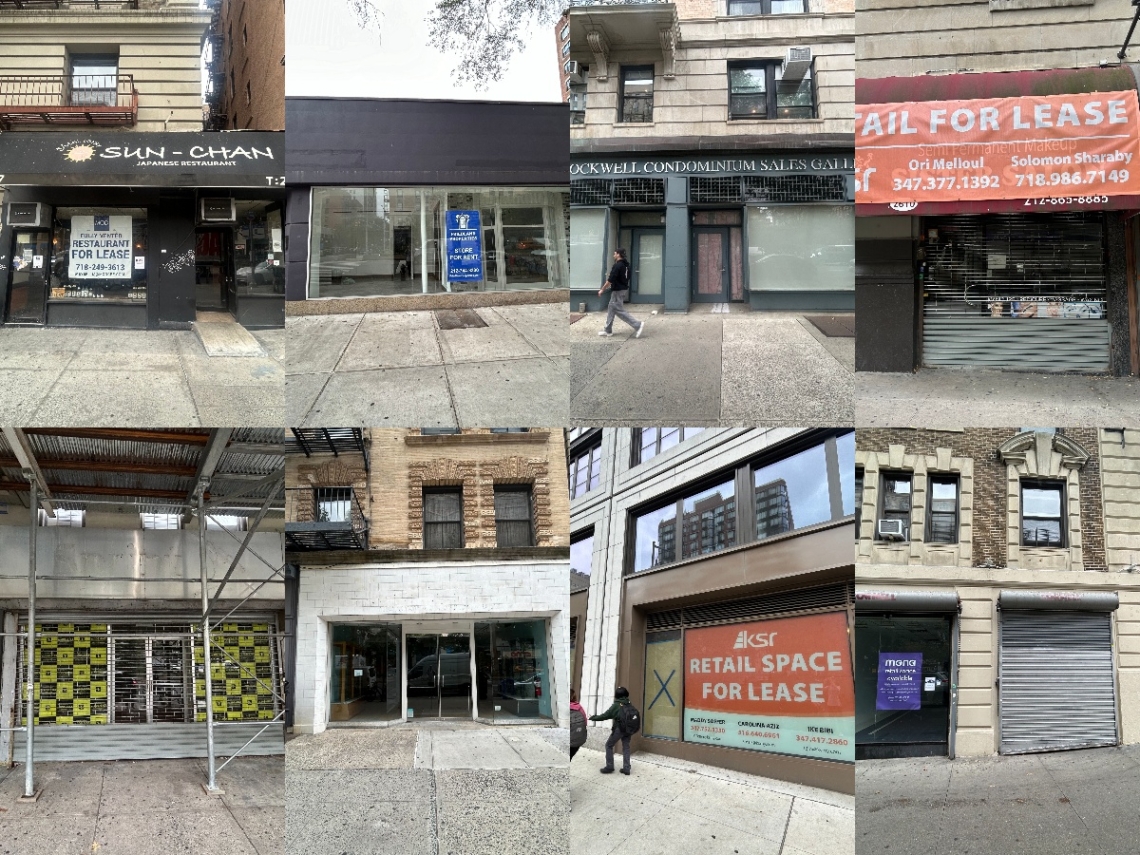 More Occupied Storefronts on UWS Broadway Corridor, But New Blight ...