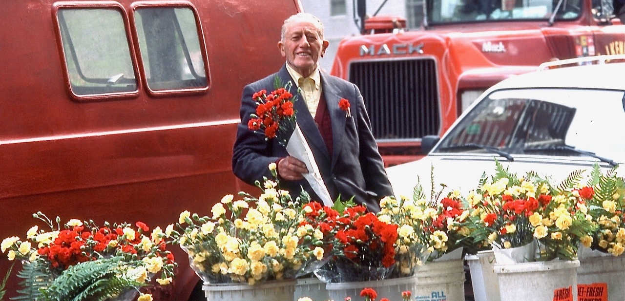 Throwback Thursday: Max the Flower Man Who Loved His Customers