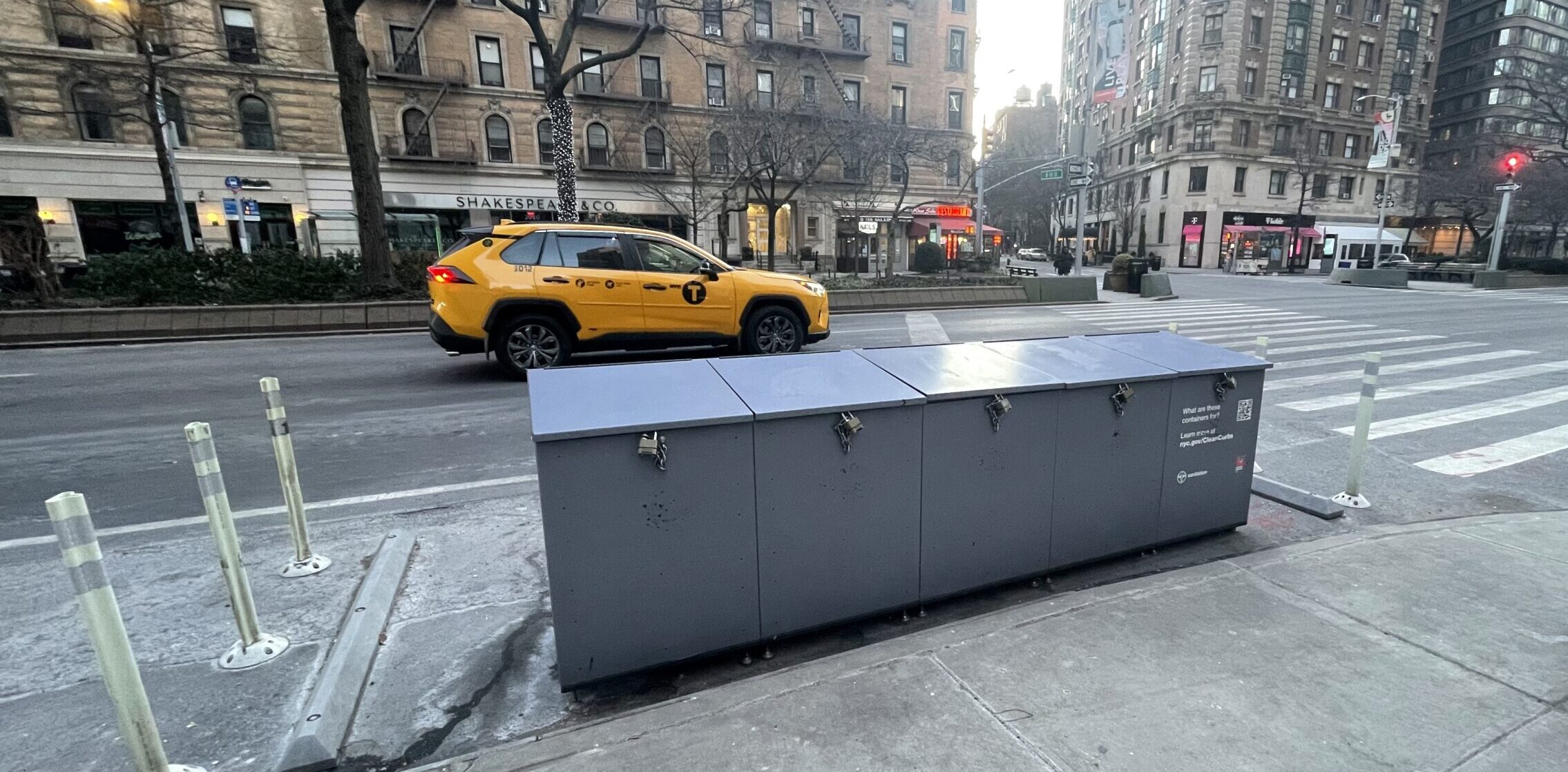 What Ever Happened to… Lincoln Square’s Anti-Rat Trash Containers?