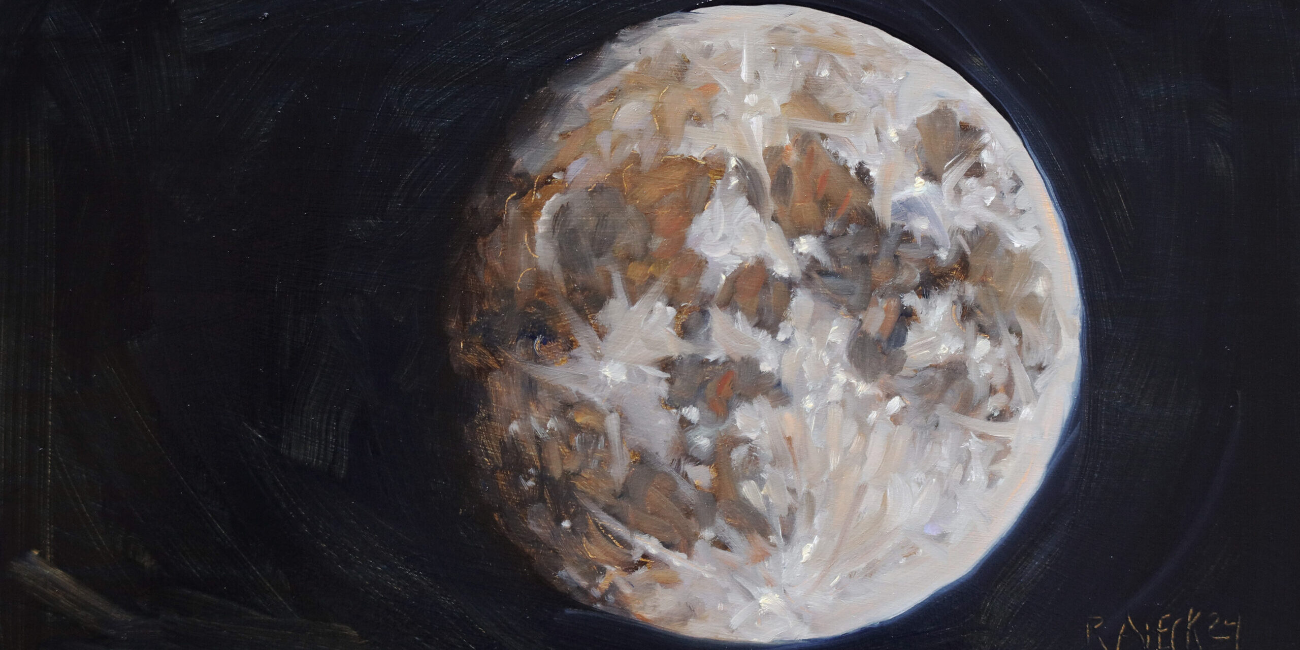 West Side Canvas: Robert Beck On The Moon