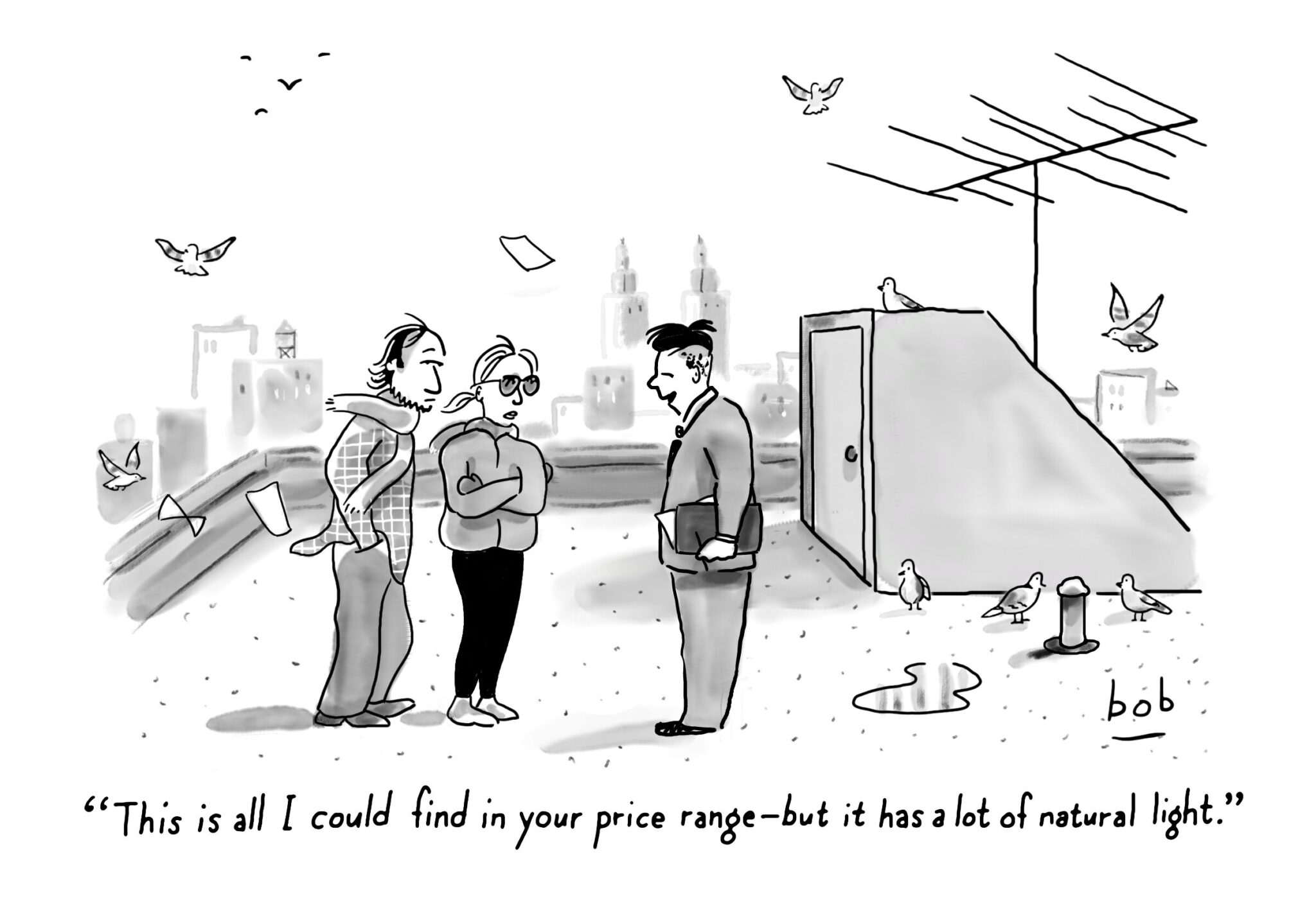 WSR Cartoon: UWS Real Estate Keeps Going Up
