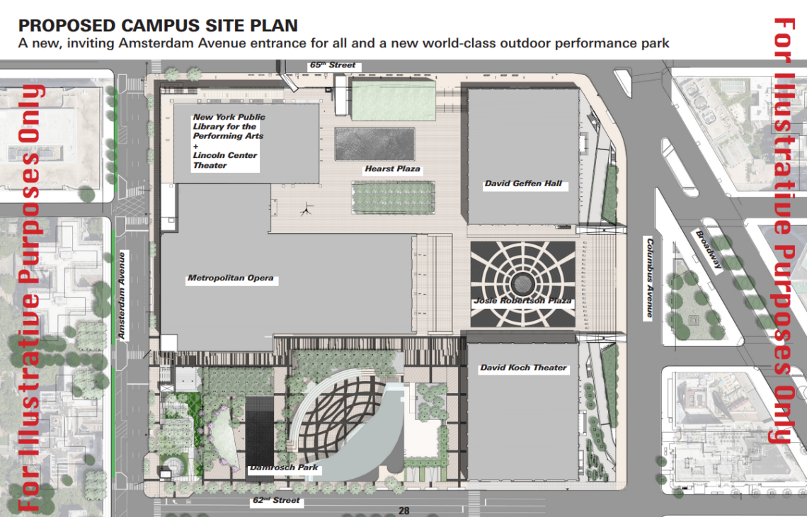 Proposed Lincoln Center Redesign Promises More Green Space and a Warmer ...