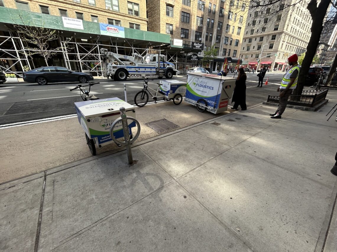 NYC's First Microhub For Delivery Trucks Launches on the Upper West Side