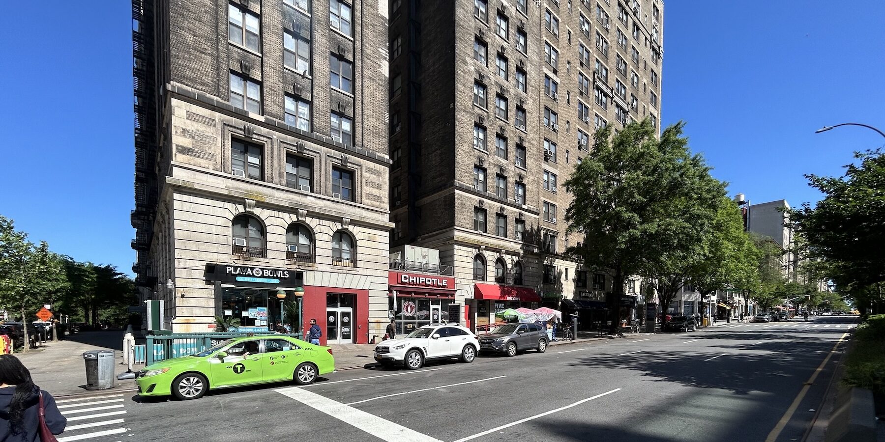 Sidewalk Shed and Scaffolding at Busy Upper West Side Corner Comes Down