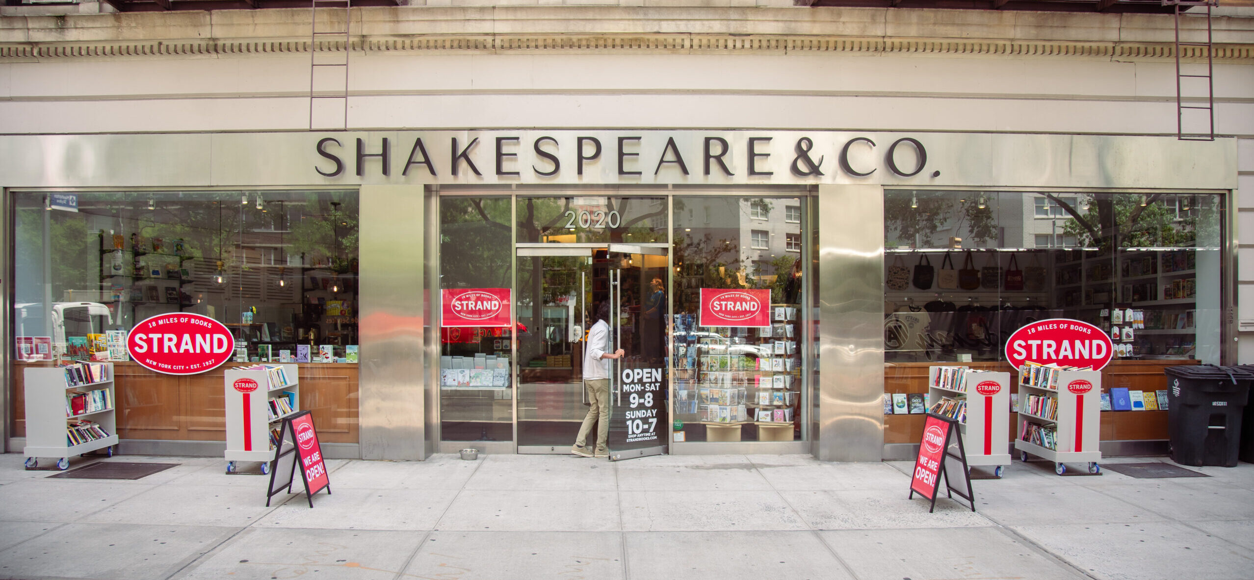 Doors Are Now Open: Strand Takes Over Upper West Side Shakespeare & Co ...