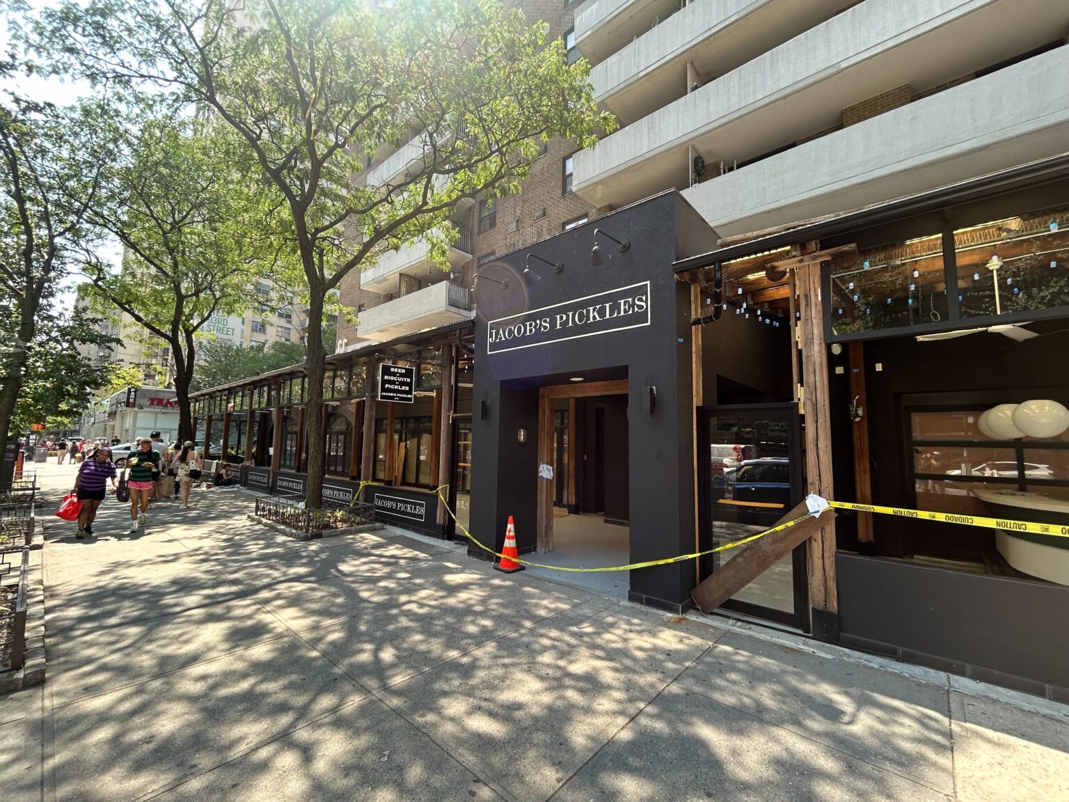 Jacob's Pickles Signage Appears on New Upper West Side Storefront