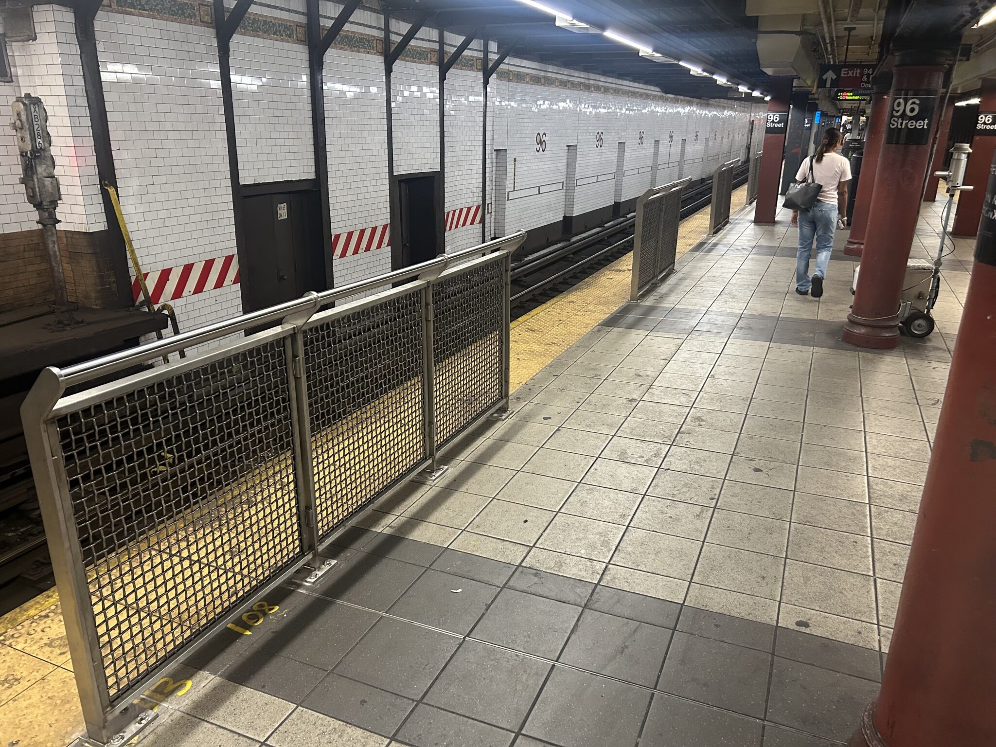 Platform Barriers Installed at Major Upper West Side Train Station