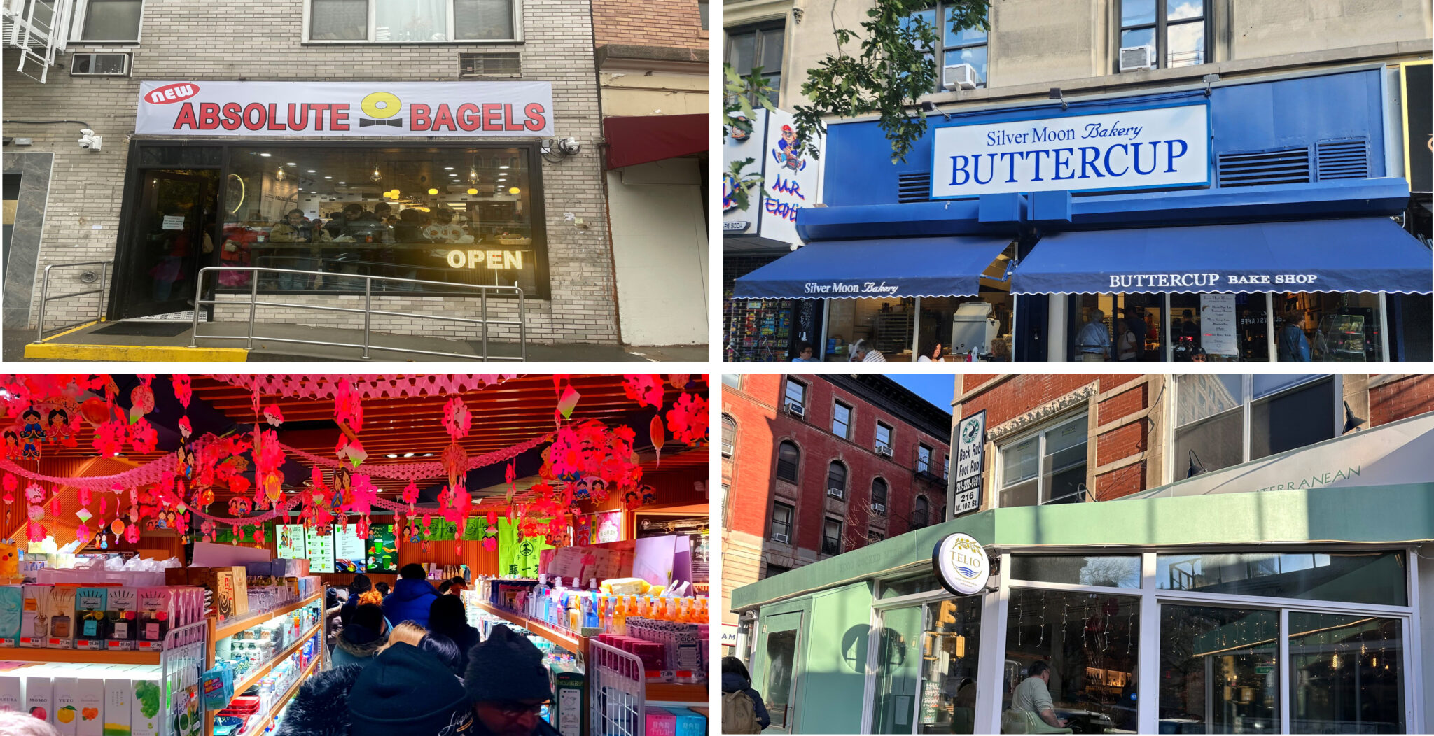 Upper West Side Openings from the Second Half of 2025: A Very Long List