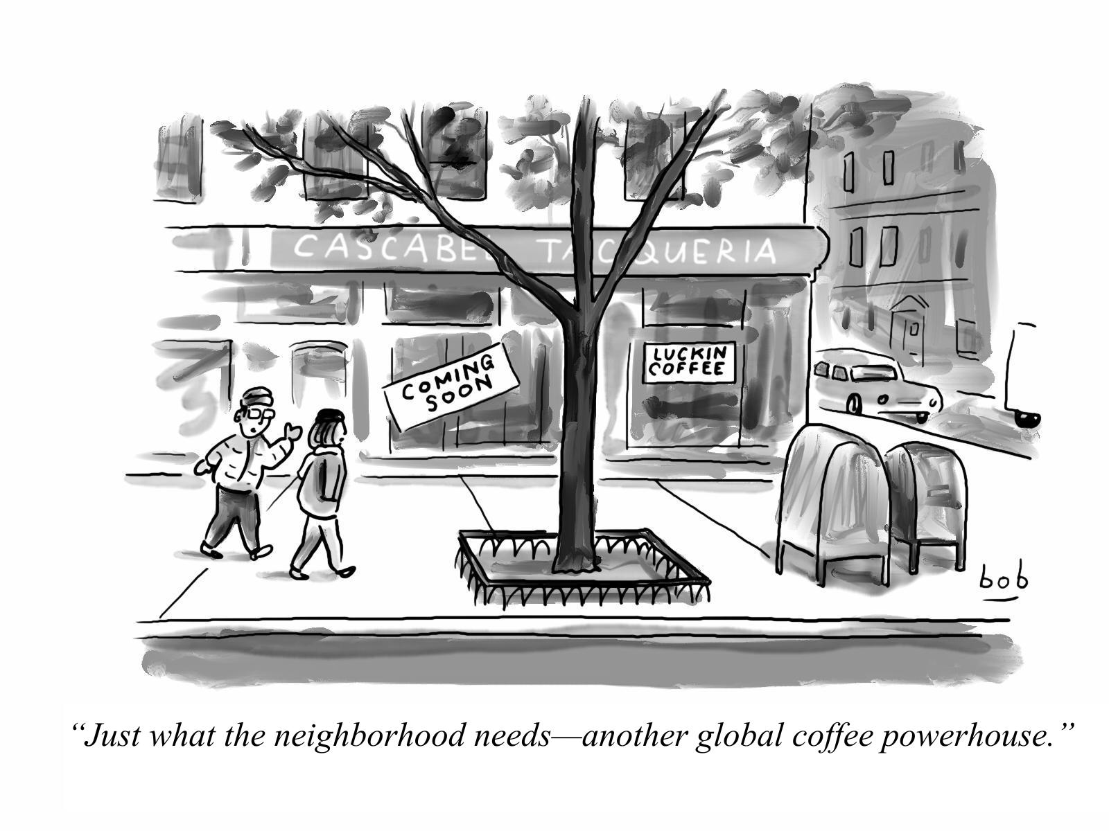 WSR Cartoon: More Caffeine for the Upper West Side